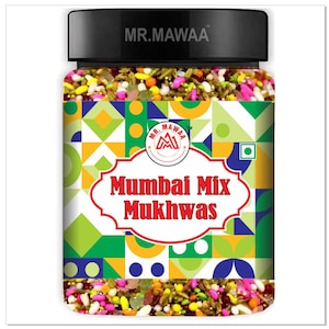 Mumbai Mix Mukhwas: Indian Digestive Mouth Freshener - Fennel Seeds ...