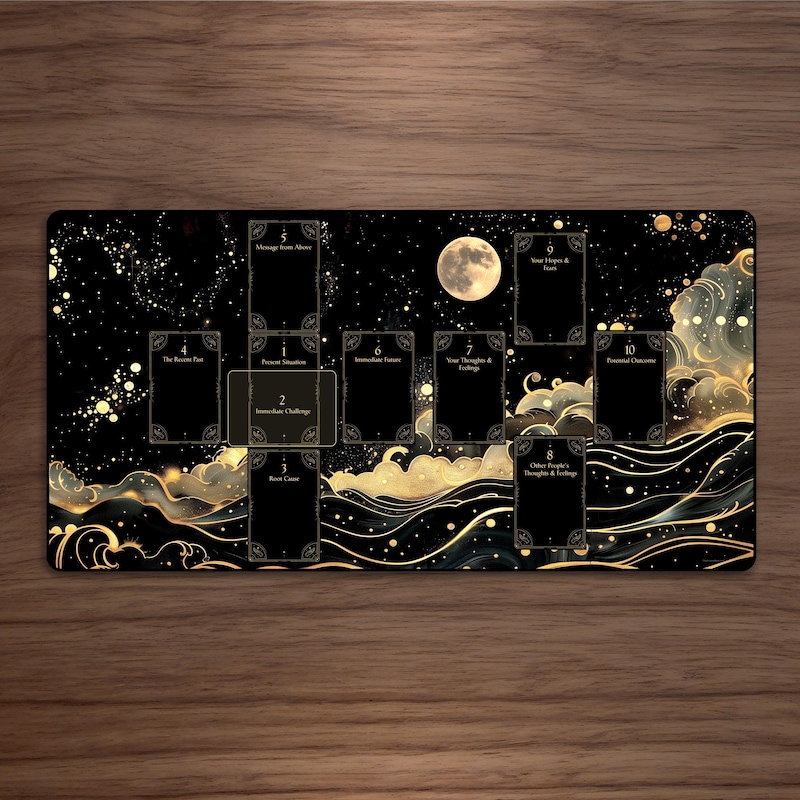 Tarot Card Reading Mats - Etsy UK