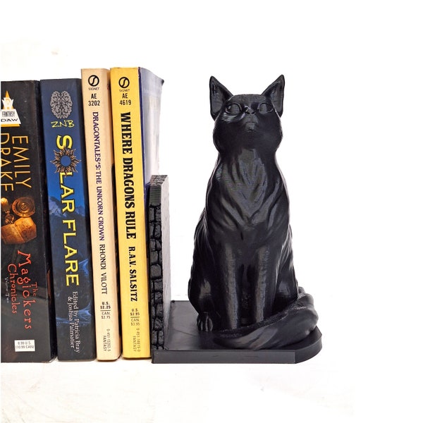 Cat Bookends - Etsy
