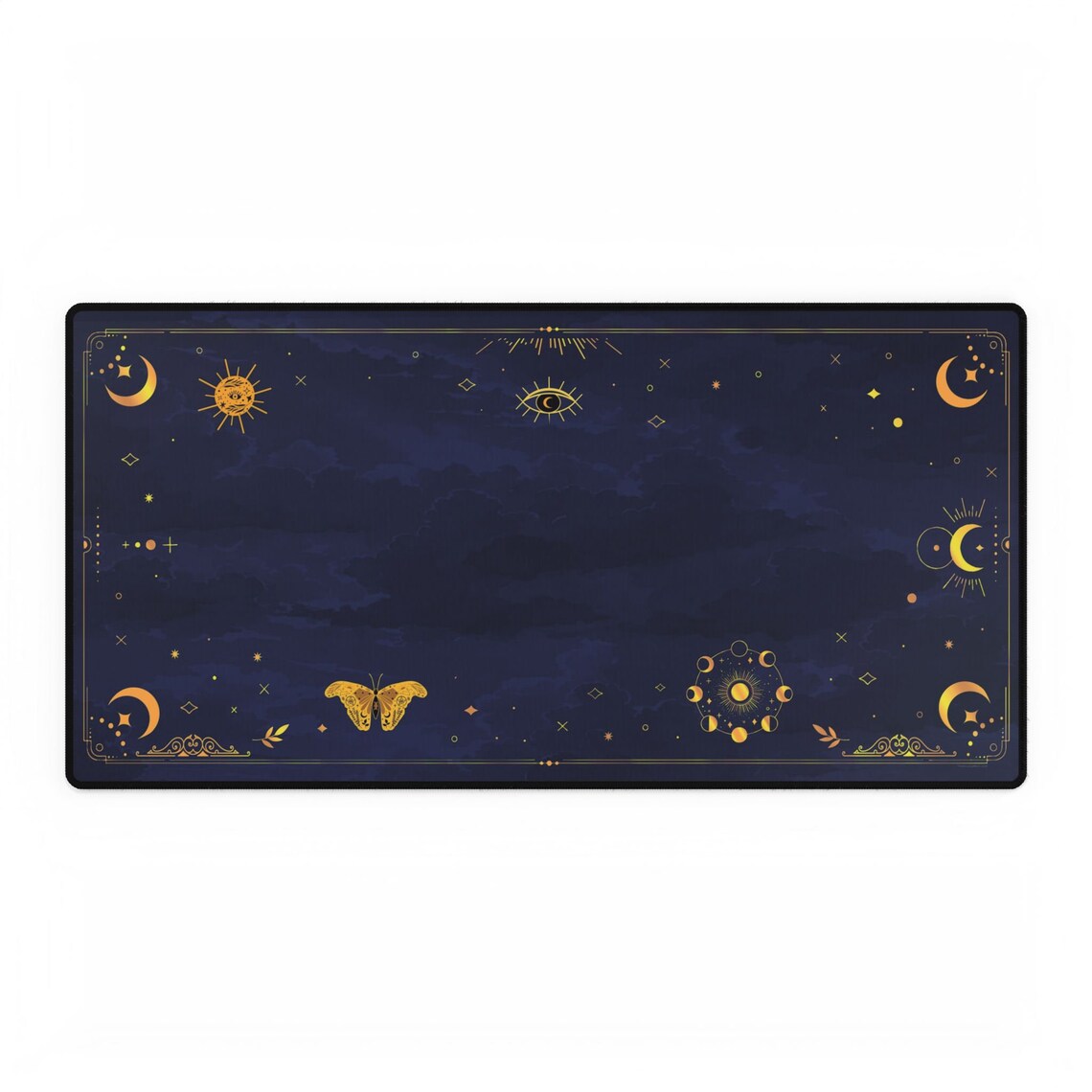 Celestial Blue Tarot Spread Mat, Tarot Altar Cloth, Mystical Mat - Etsy