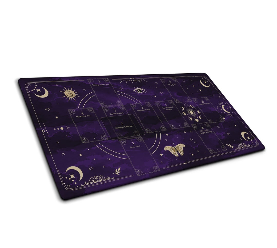 Celestial Celtic Cross Tarot Mat: Mystical Altar Cloth, Witchy ...
