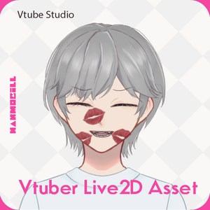 Valentine Kisses 【 Vtuber Live2d Asset | Vtube Studio 】 - Etsy