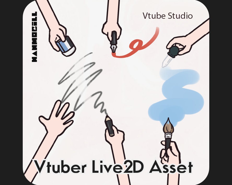 Distracting Hand【 Vtuber Asset | Live2d | VTS 】 - Etsy