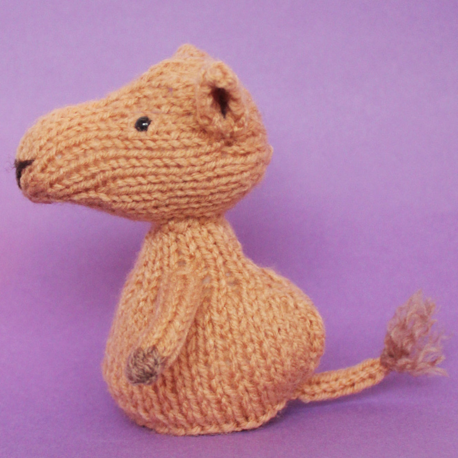 Camel Toy Knitting Pattern PDF - Etsy