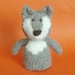 Wolf Toy Knitting Pattern (PDF) - Etsy