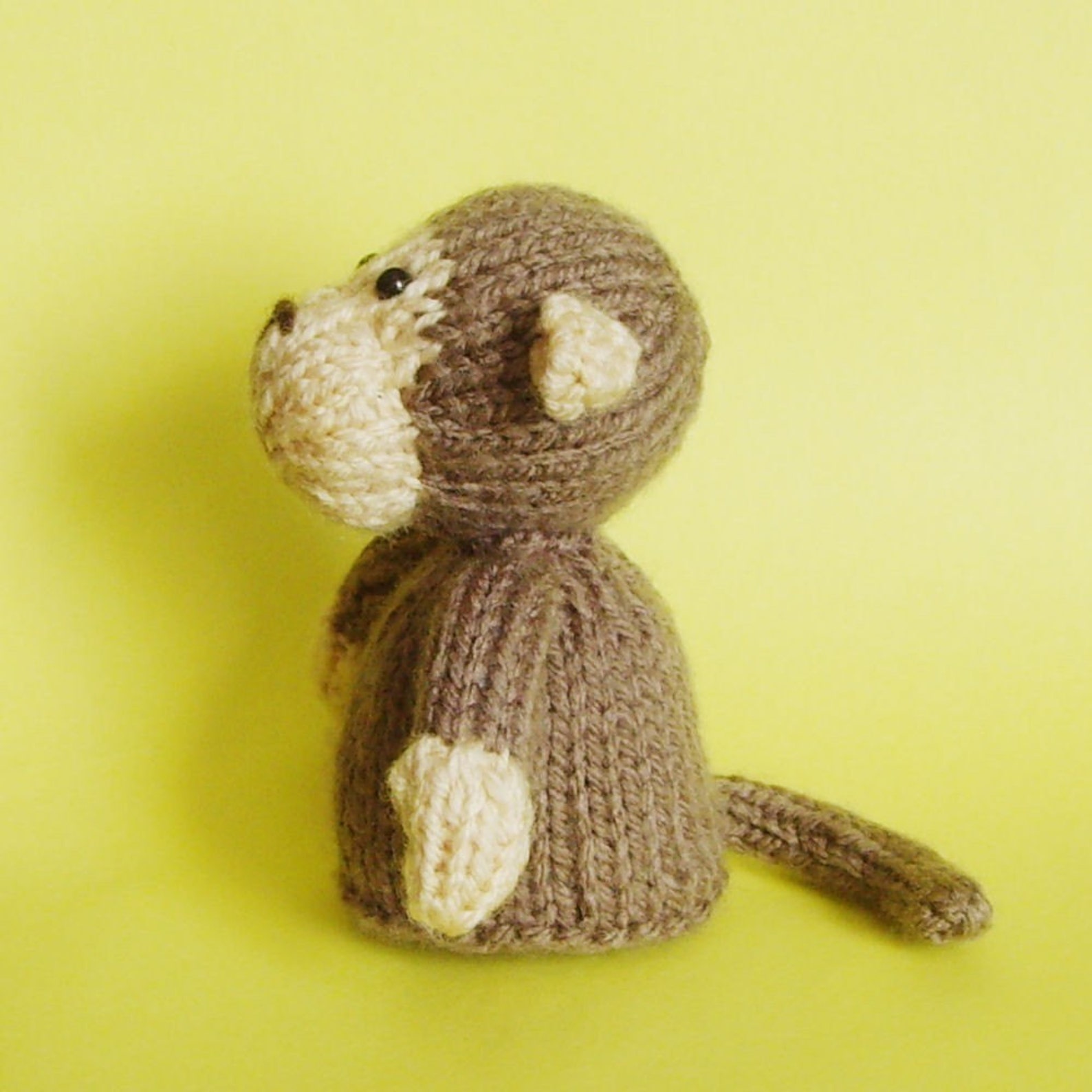 Monkey Toy Knitting Pattern PDF - Etsy