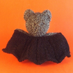 Bat Toy Knitting Pattern (PDF) - Etsy