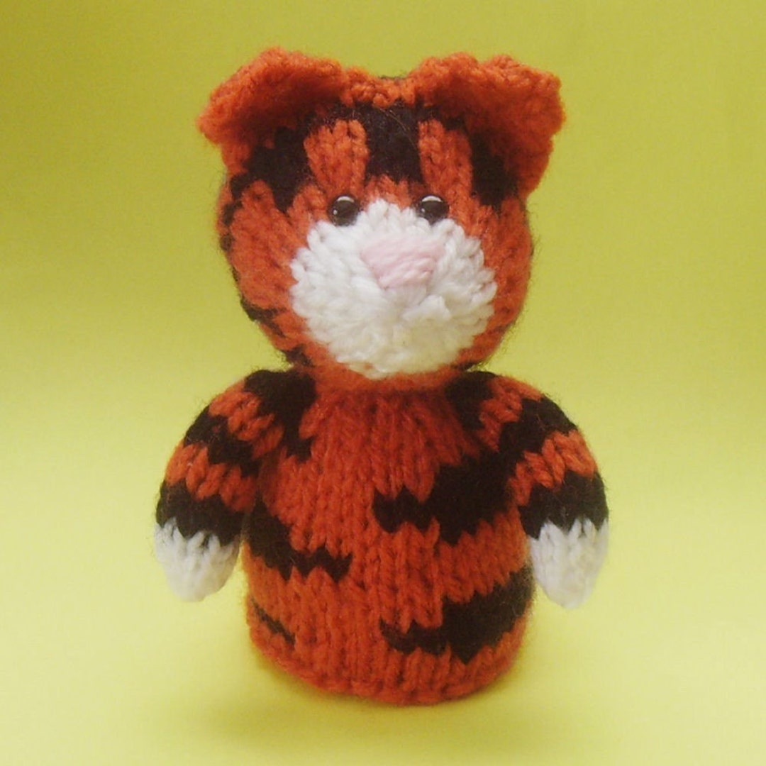 Tiger Toy Knitting Pattern (PDF) - Etsy