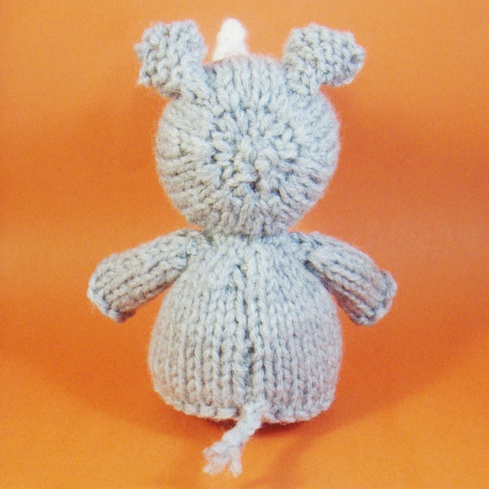 Rhino Toy Knitting Pattern (PDF) - Etsy