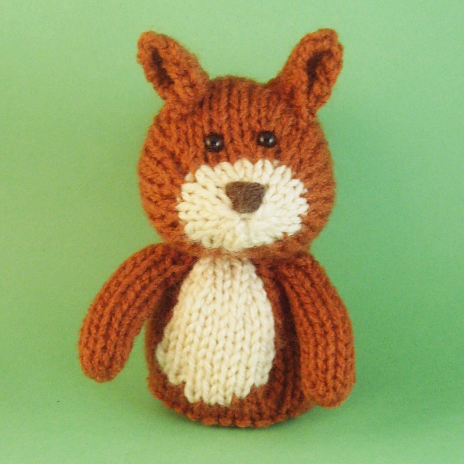 Squirrel Toy Knitting Pattern PDF - Etsy