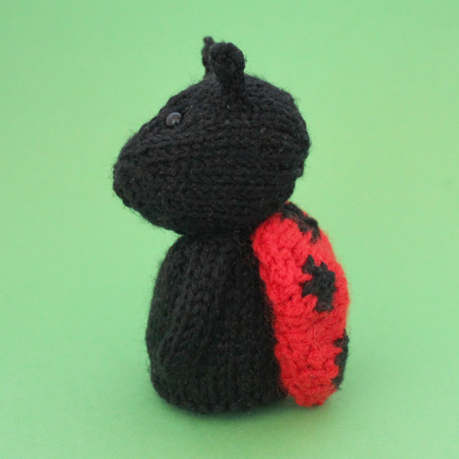 Ladybug Toy Knitting Pattern PDF | Etsy