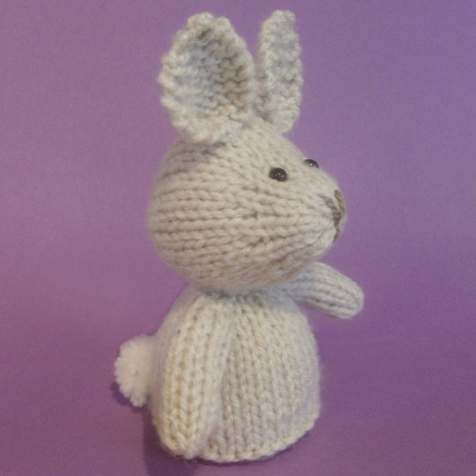 Rabbit Toy Knitting Pattern PDF - Etsy