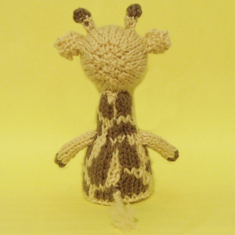 Giraffe Toy Knitting Pattern PDF Legs Egg Cozy & Finger | Etsy UK