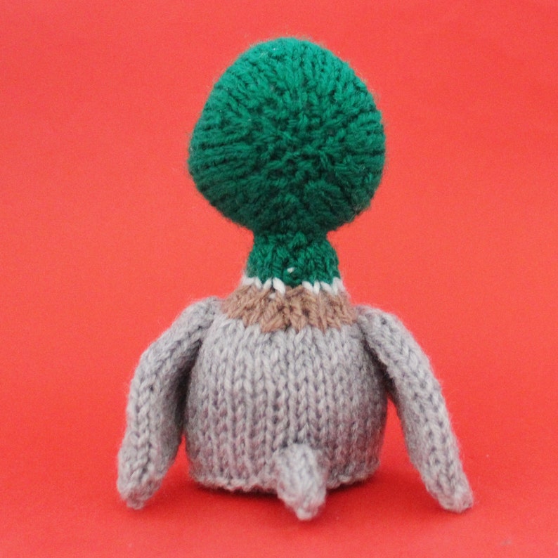 Duck Toy Knitting Pattern (PDF) Toy, Egg Cozy & Finger Puppet ...