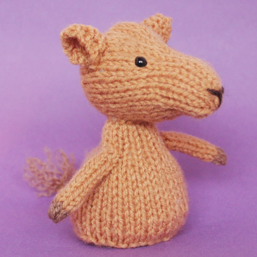 Camel Toy Knitting Pattern PDF - Etsy