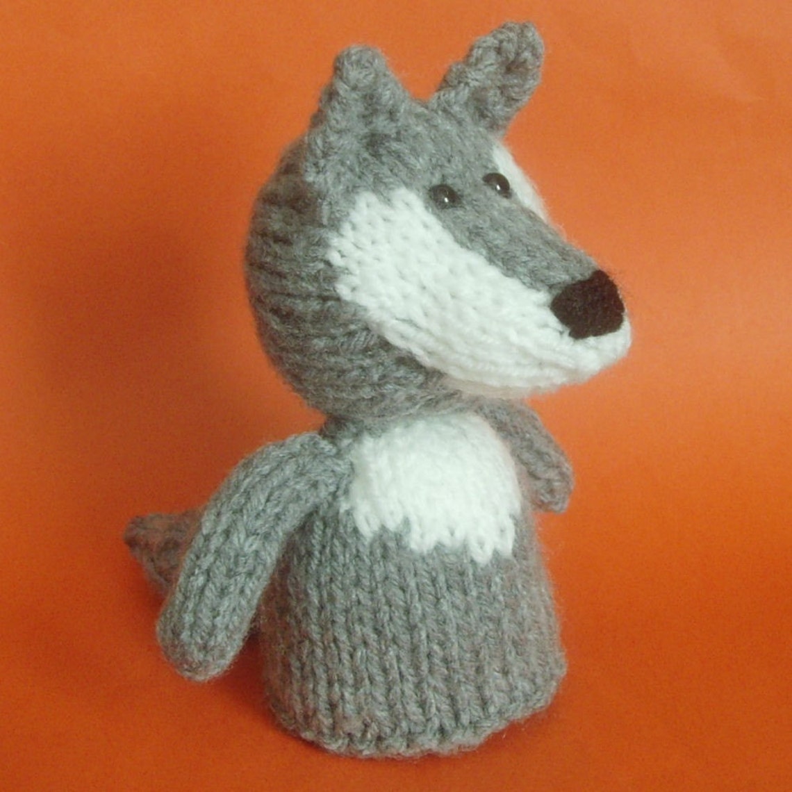 Wolf Toy Knitting Pattern PDF - Etsy