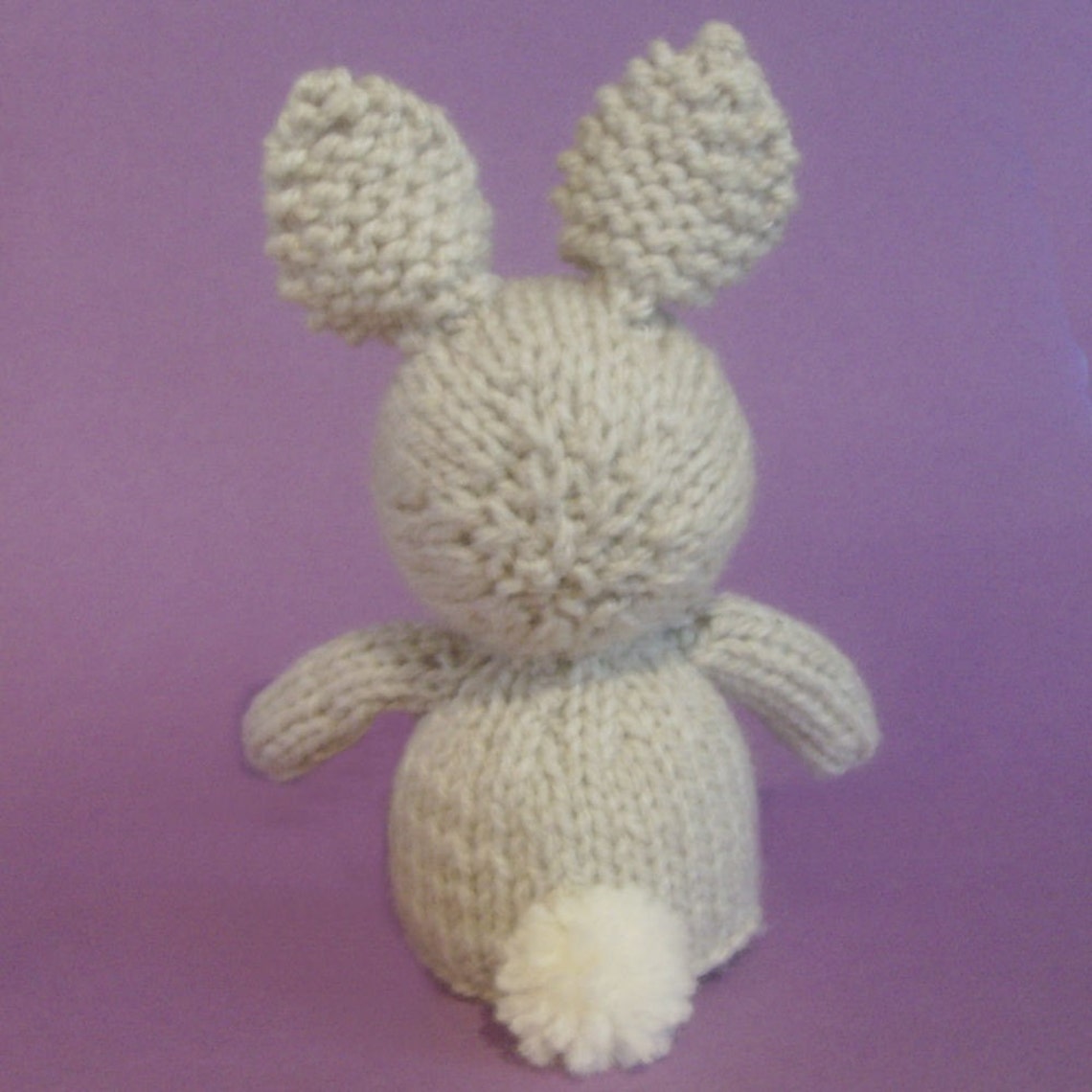 Rabbit Toy Knitting Pattern PDF - Etsy