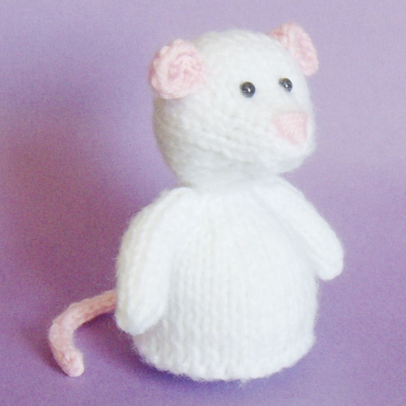 Mouse Toy Knitting Pattern PDF - Etsy