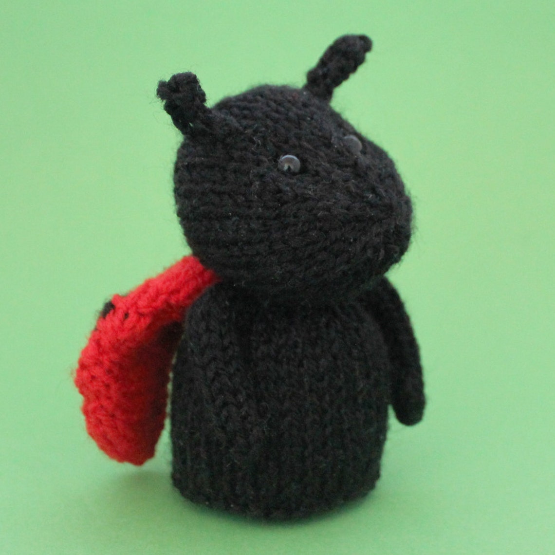 Ladybug Toy Knitting Pattern PDF | Etsy