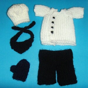 Chef Dress up - Knitting Pattern PDF - Etsy