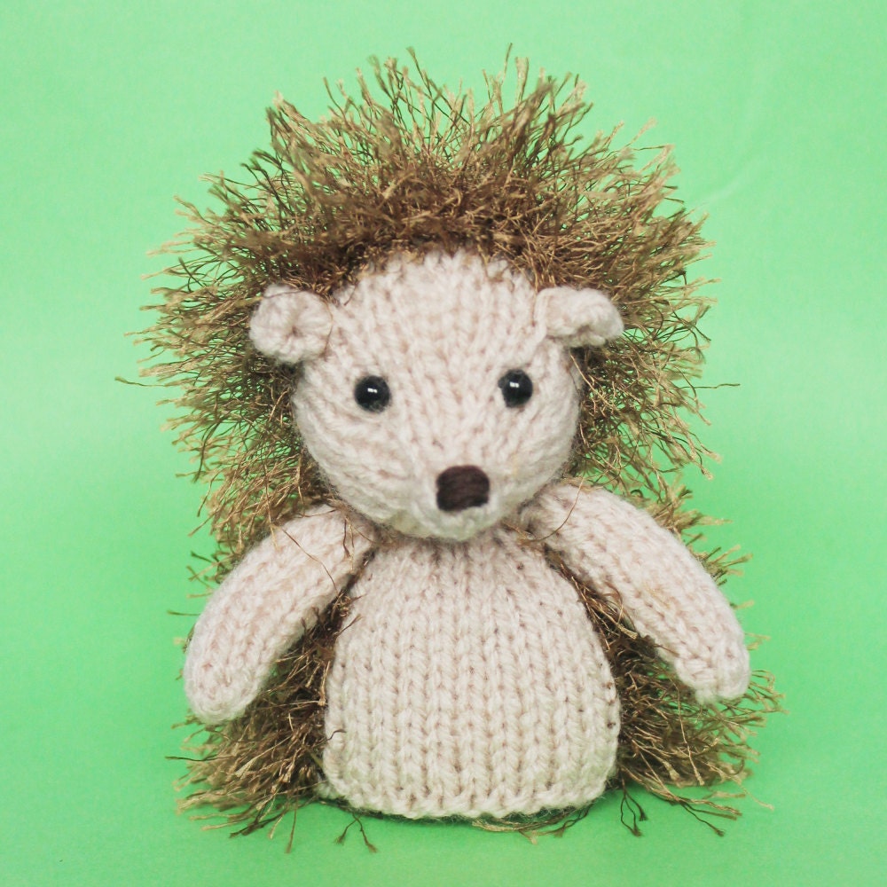 Hedgehog Knitting Pattern Toy PDF - Etsy