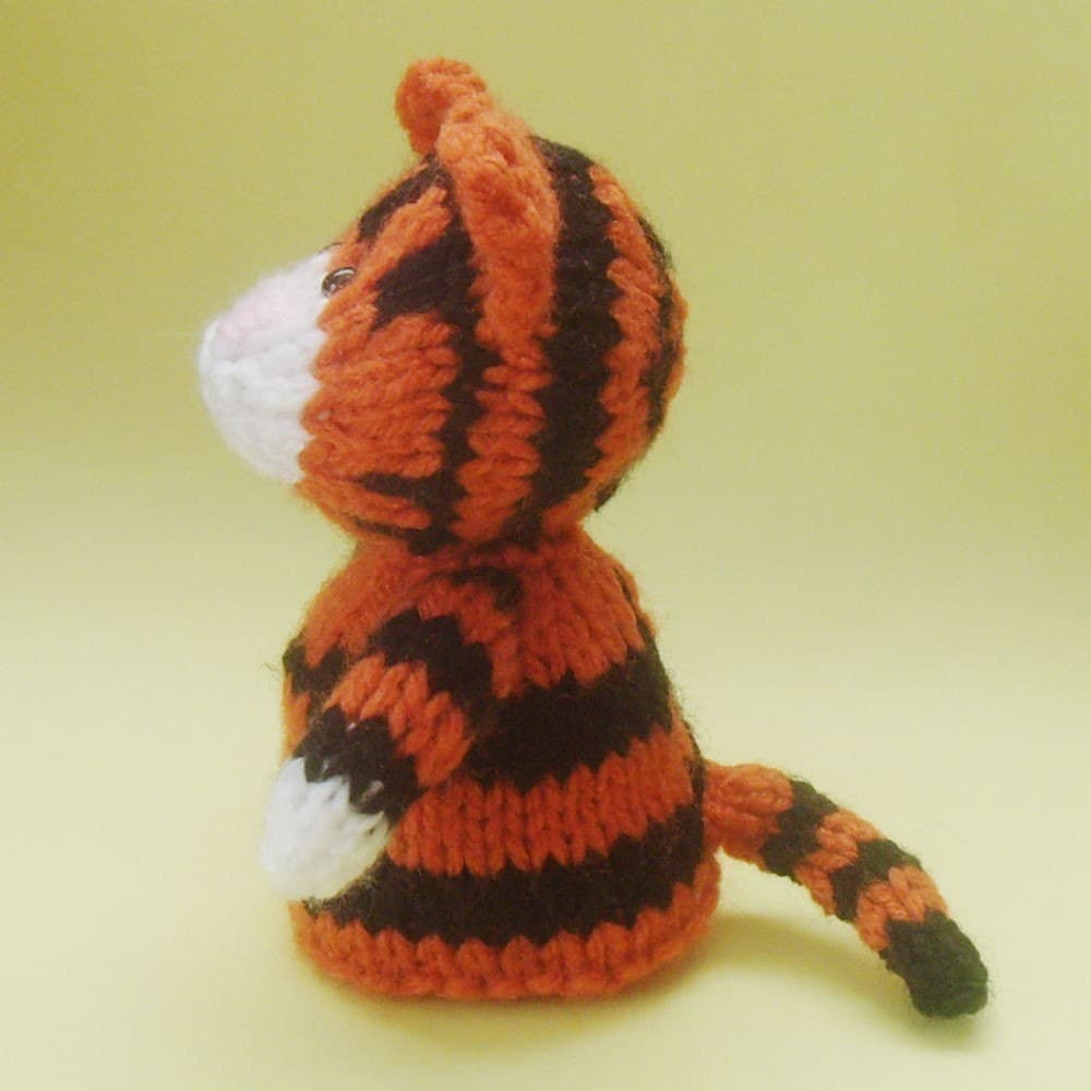 Tiger Toy Knitting Pattern PDF - Etsy