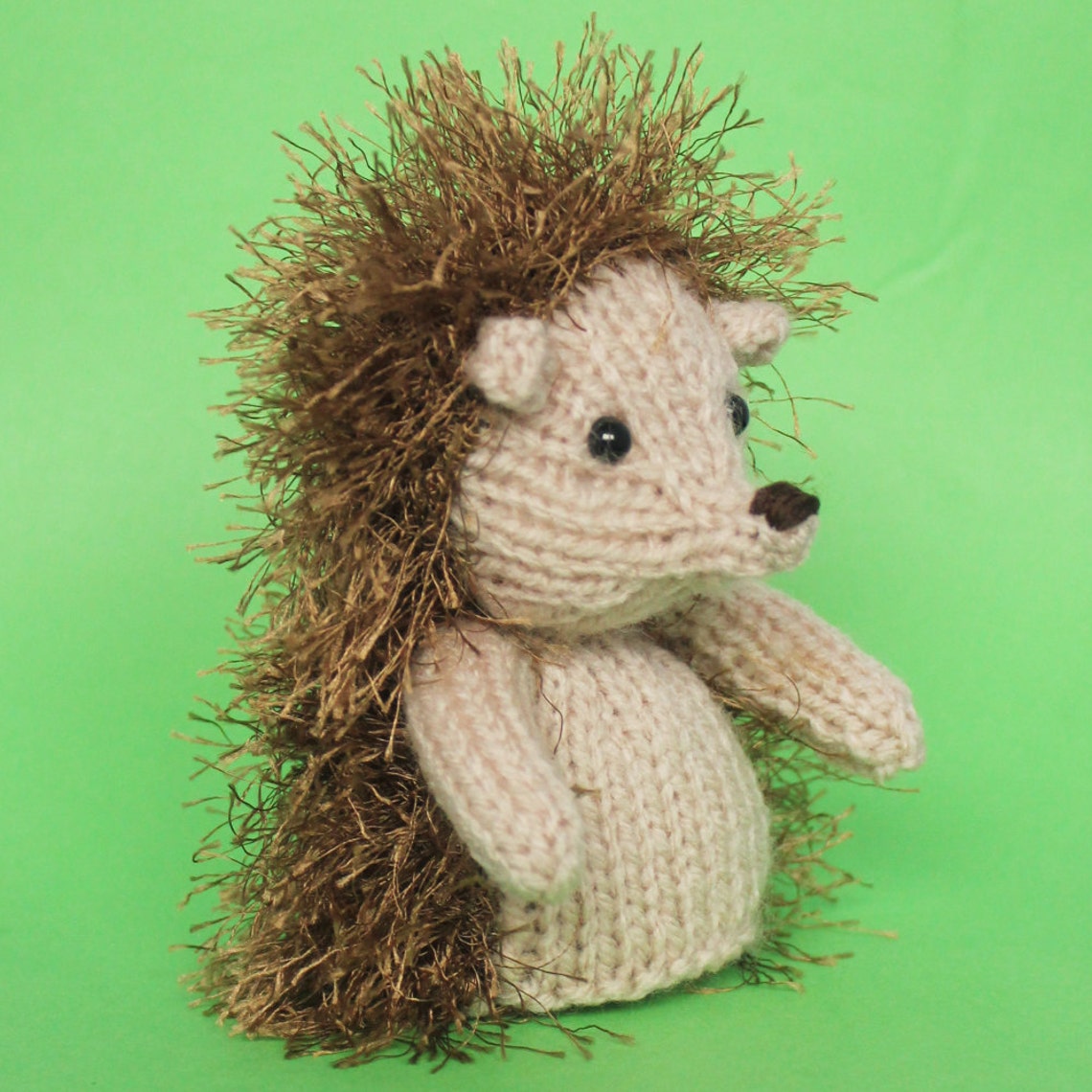 Hedgehog Knitting Pattern Toy PDF | Etsy