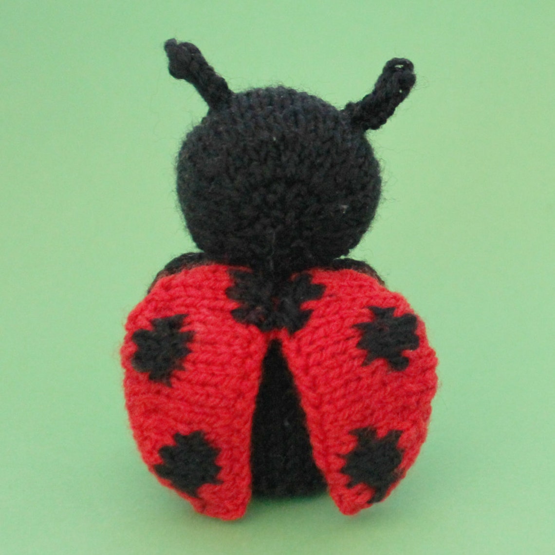 Ladybug Toy Knitting Pattern PDF | Etsy