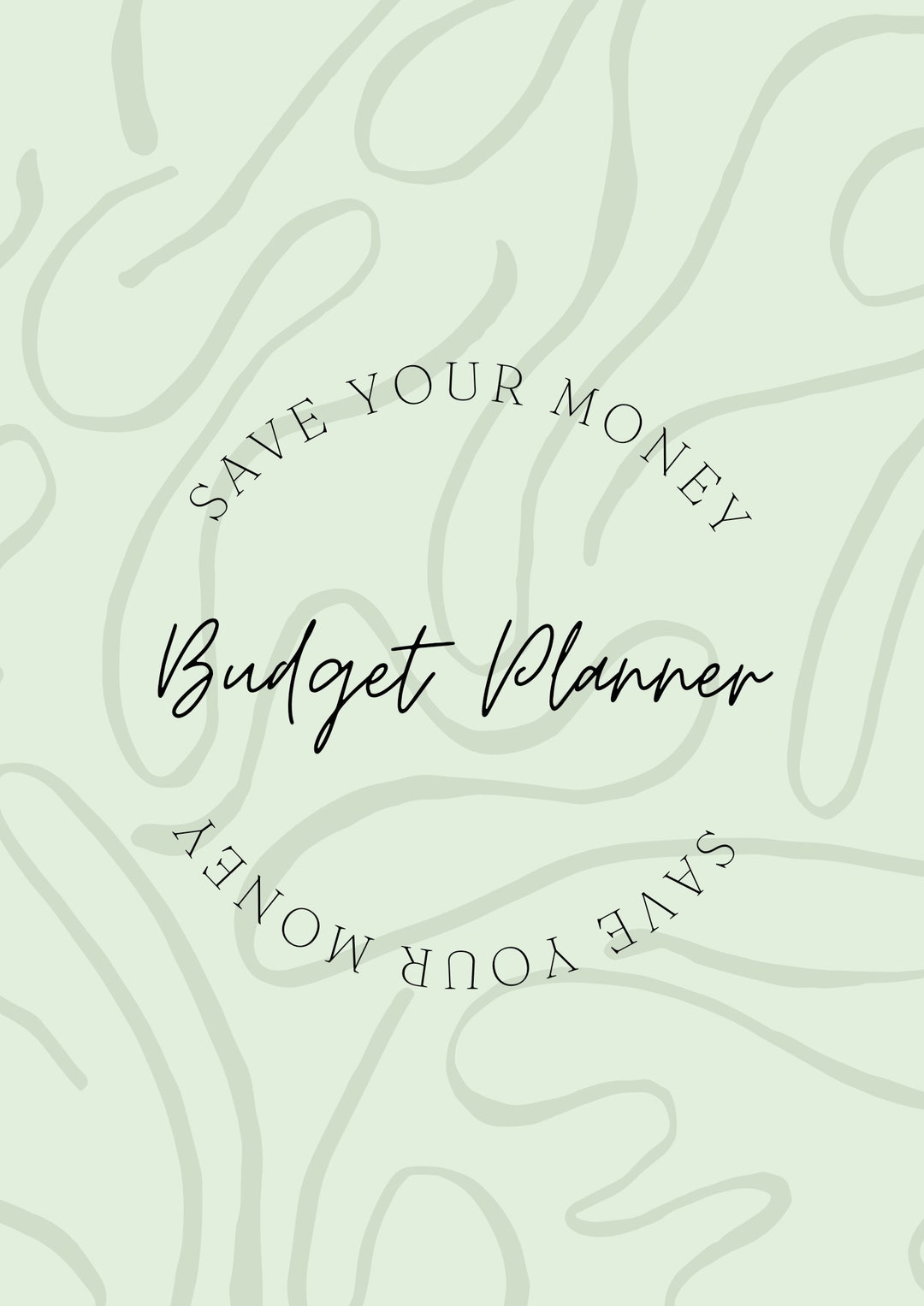 Easy Budget Planner - Etsy