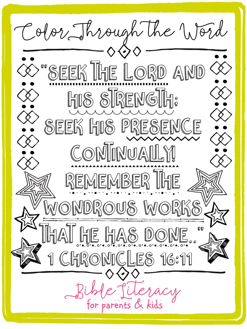 15 Coloring Sheets for Church Set 1 - Etsy