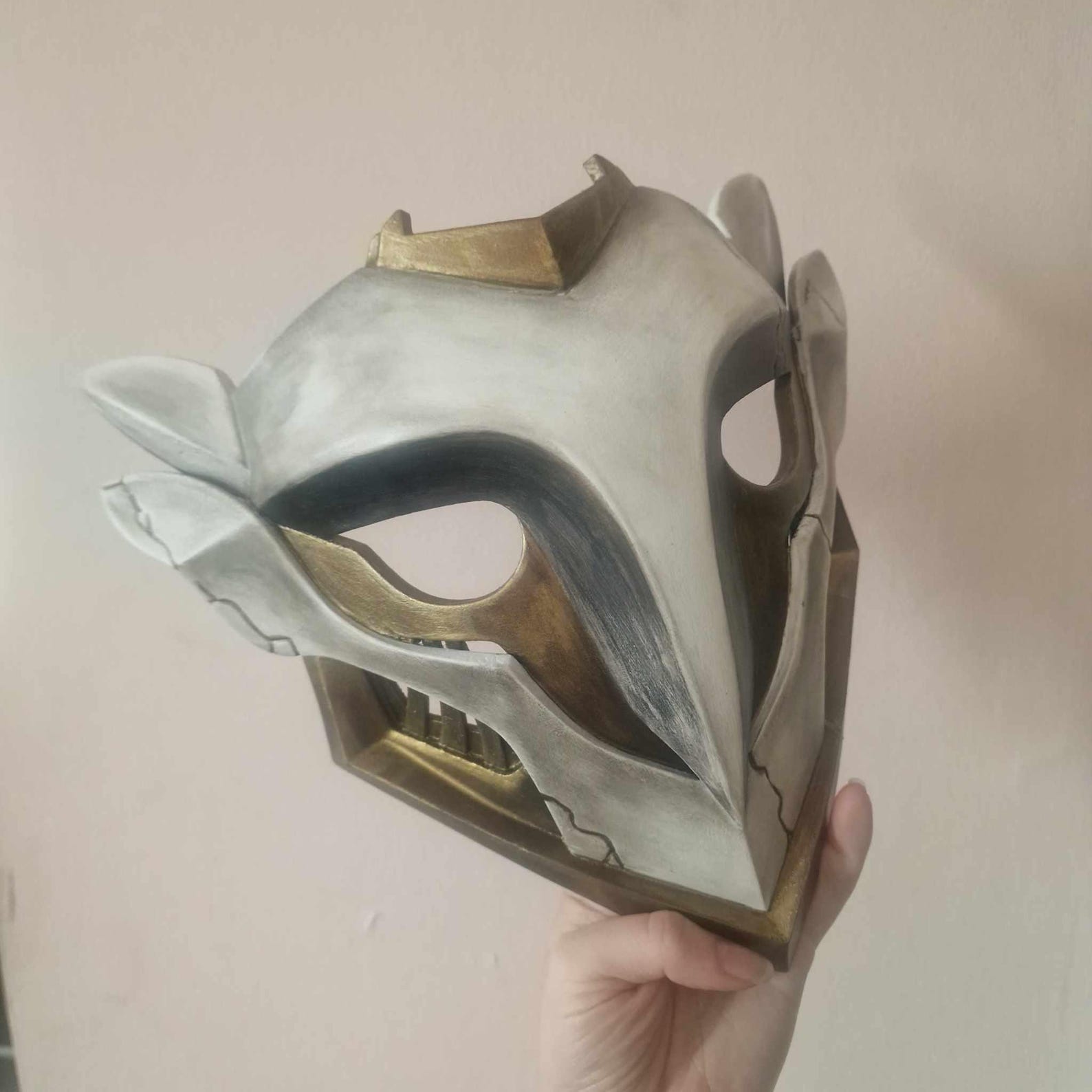 Firelight Ekko Inspired Cosplay Mask - Etsy