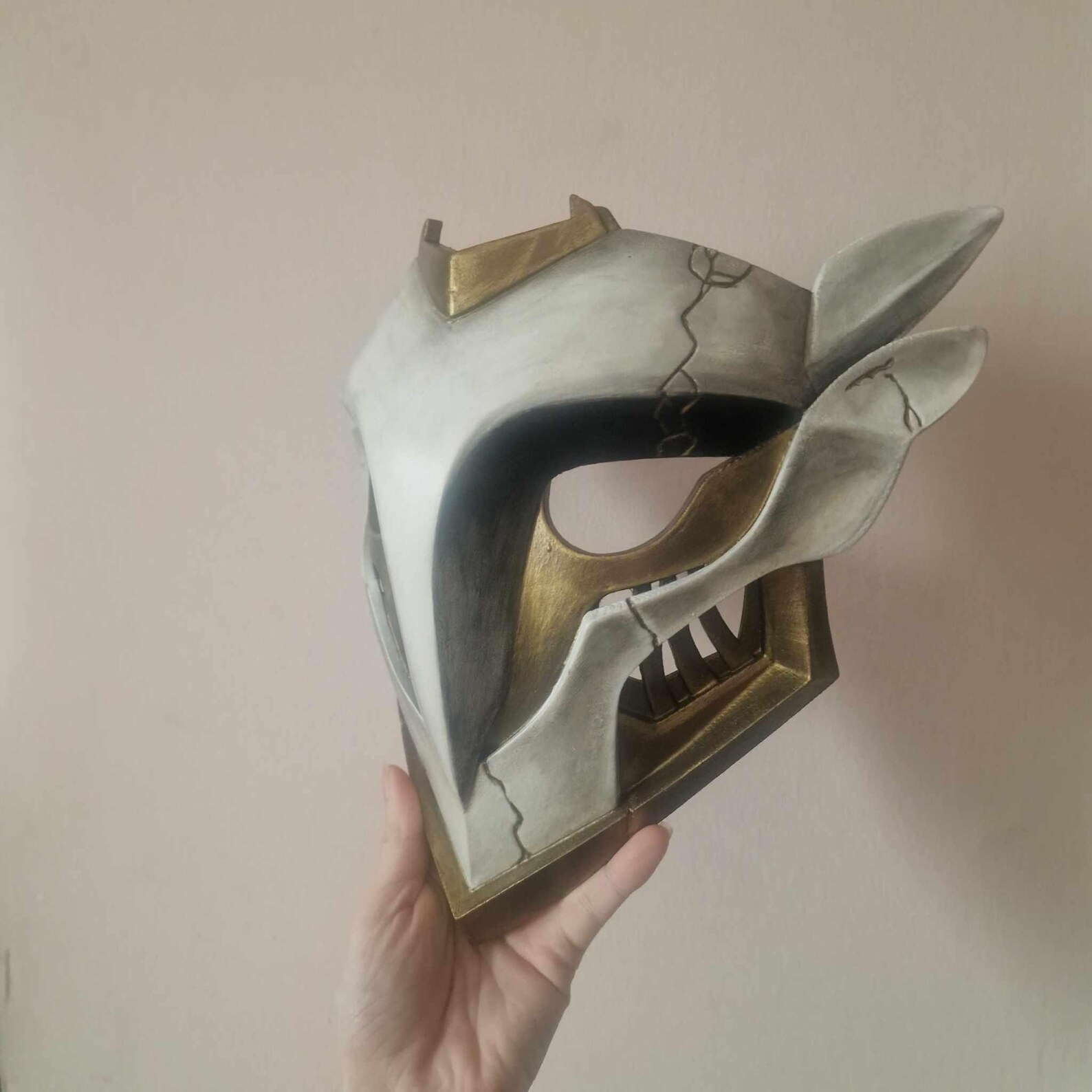 Firelight Ekko Inspired Cosplay Mask - Etsy