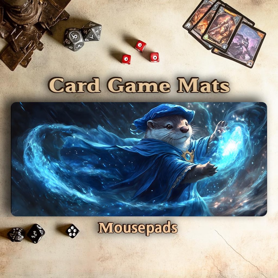 Bloomburrow Playmat-mtg | Otter Mouse Pad | Blb Gaming Pad/mouse Pads ...