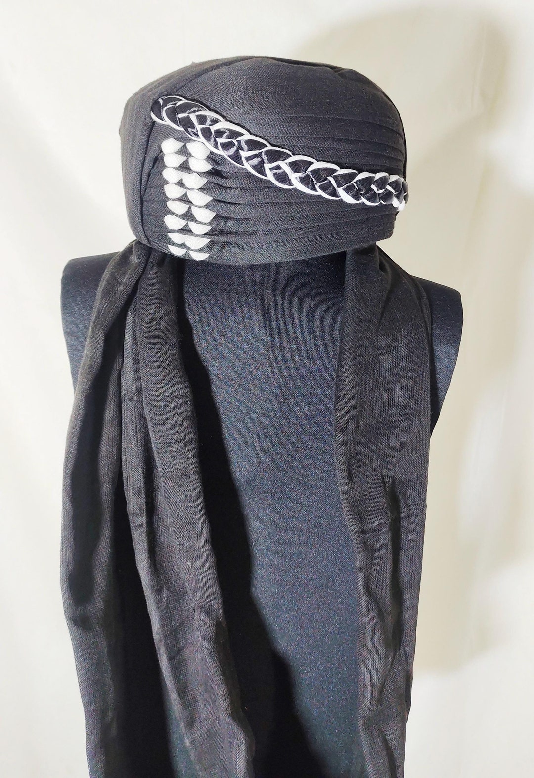 Ready Made Balochi Turban: Pashtun Imama Pagri, Soft Cotton - Etsy