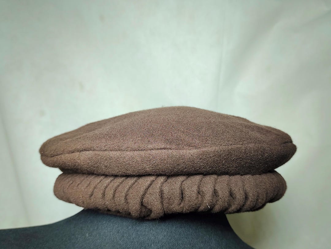 Pakol Cap Handmade Afghani Hat Wool Kausia Hat Chitrali Topi Wool ...
