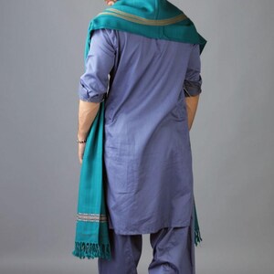 Turquoise Patu Patoo Dhussa Shawl Beautiful Tribal Shawl Winter Dhusa ...