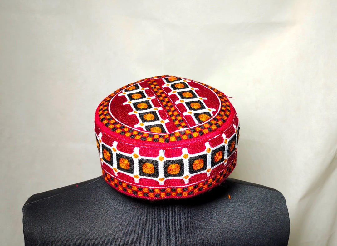 Size 57cm Beautiful Handmade Sindhi Caps Sindhi Topi Hat Handmade ...