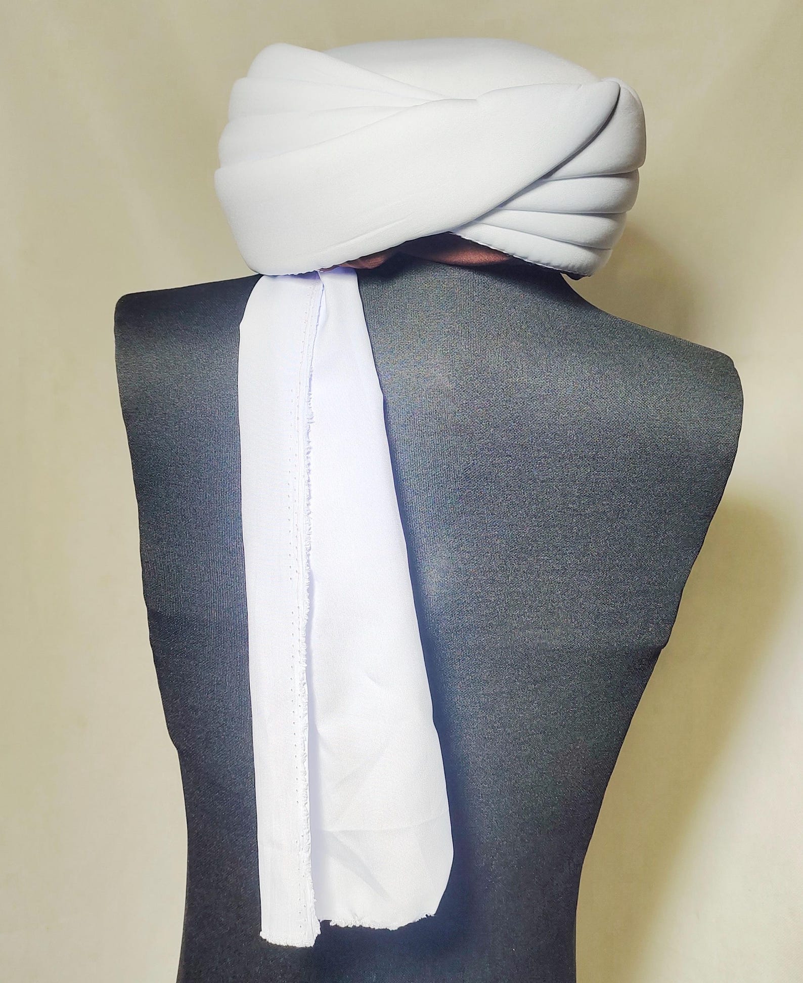 Ready Made White Color Imama Shareef Madrassa Sharif Sufi Turban Pagri ...