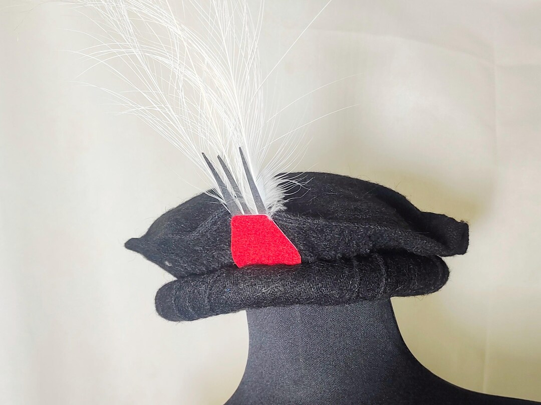 Handmade Wool Pakol Cap: Afghan Chitrali Topi With Feather - Etsy
