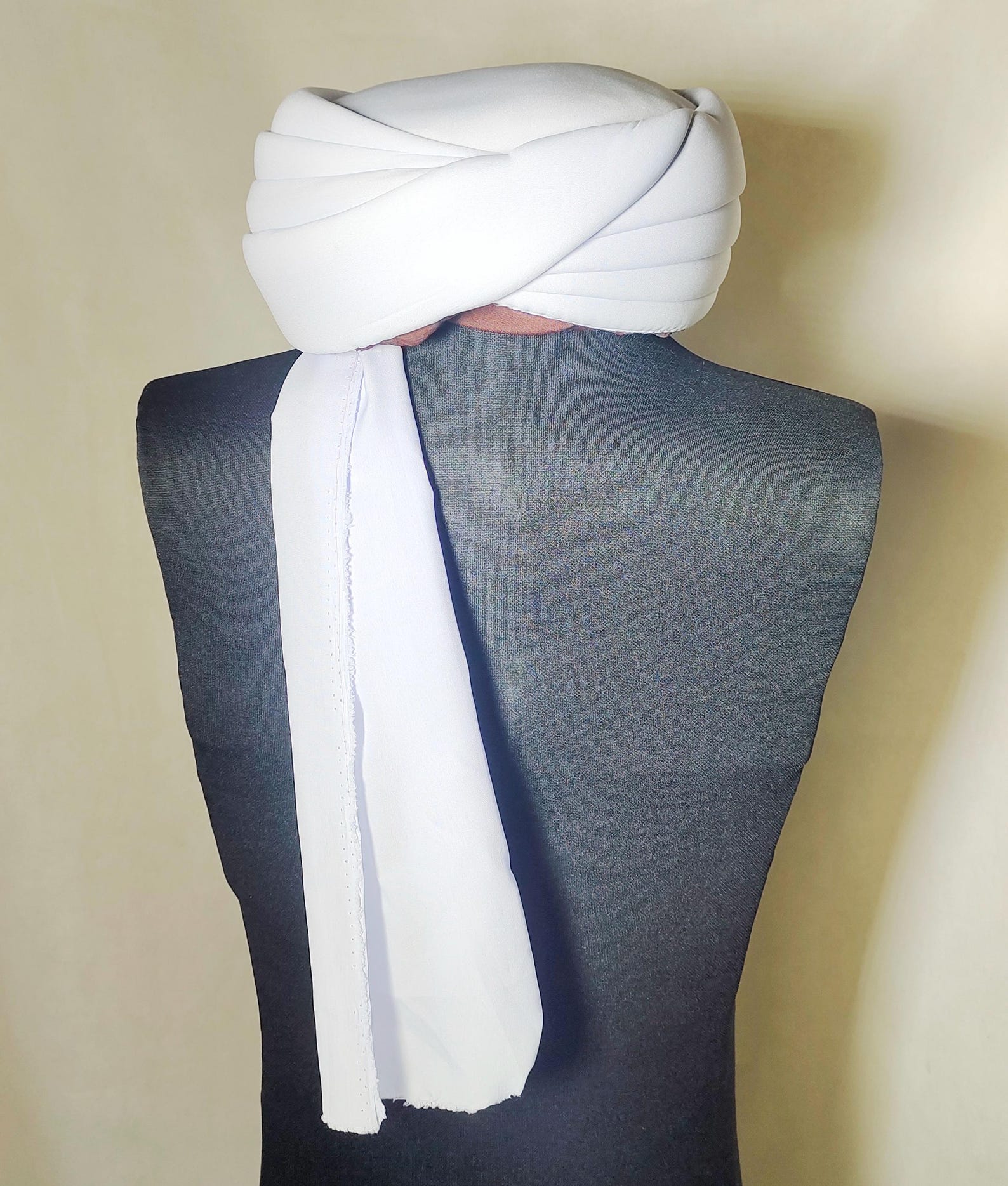 Ready Made White Color Imama Shareef Madrassa Sharif Sufi Turban Pagri ...