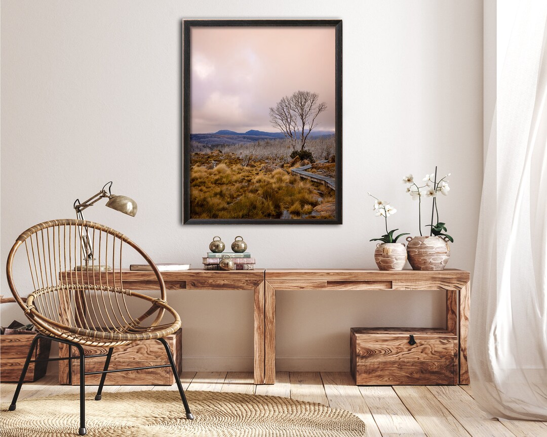 Tasmanian Highlands Photography Print, Australian Nature Wall Art ...