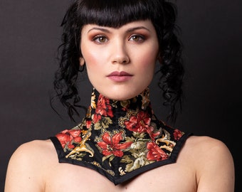 Red and Black Corset | Etsy