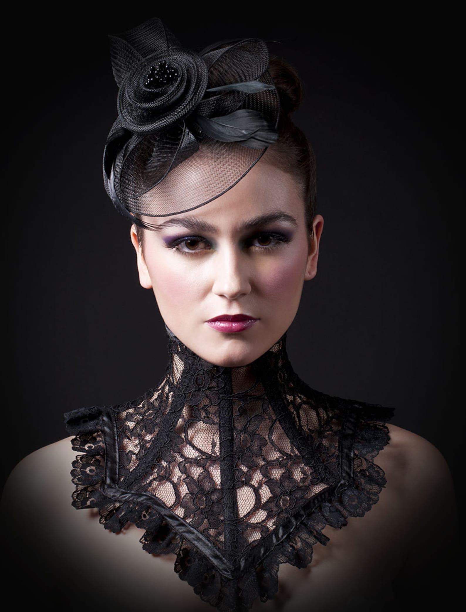 Victorian Black Lace Neck Corset-gothic Lace Choker - Etsy