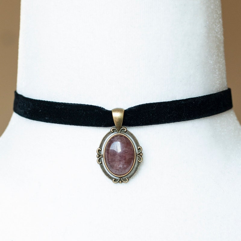 Velvet Choker - Etsy