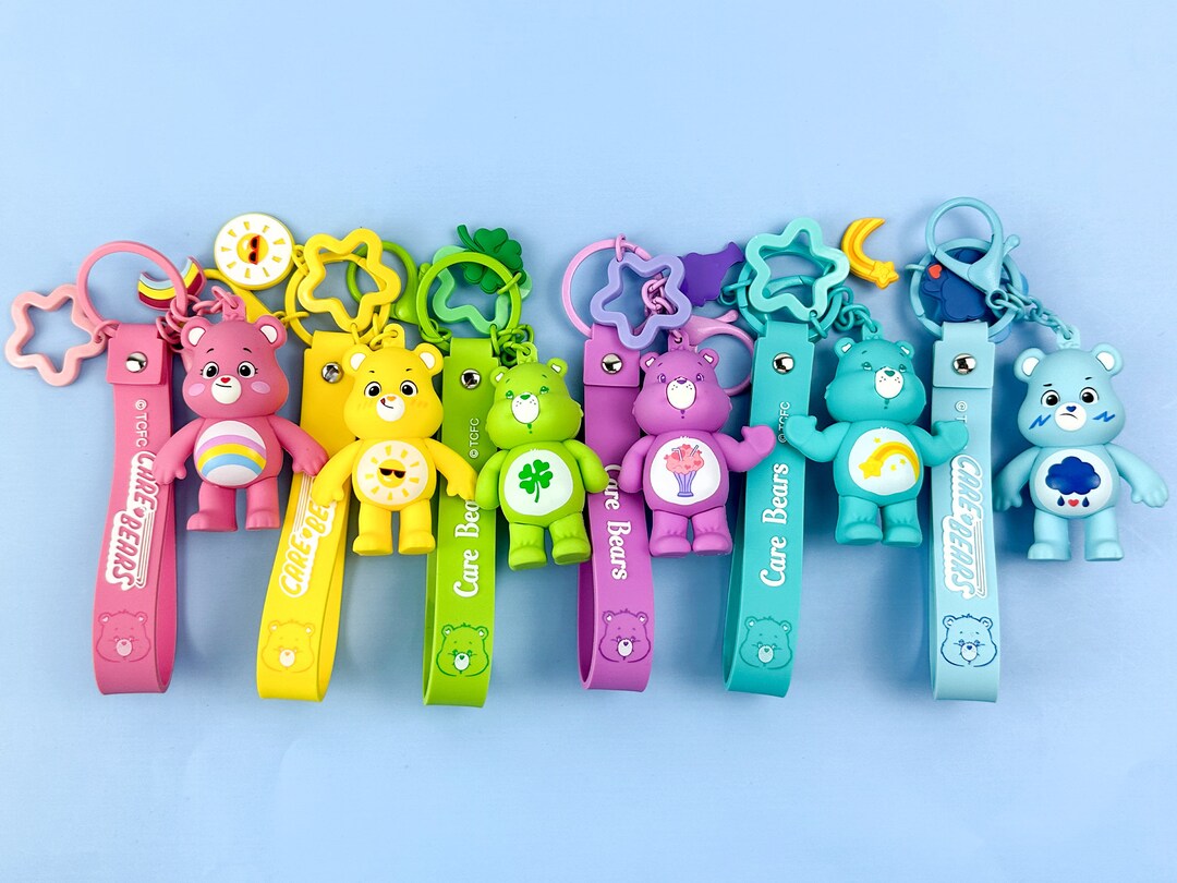 Care Bears Keychain Care Bears Keychain Lanyard Cute Care Bears ...