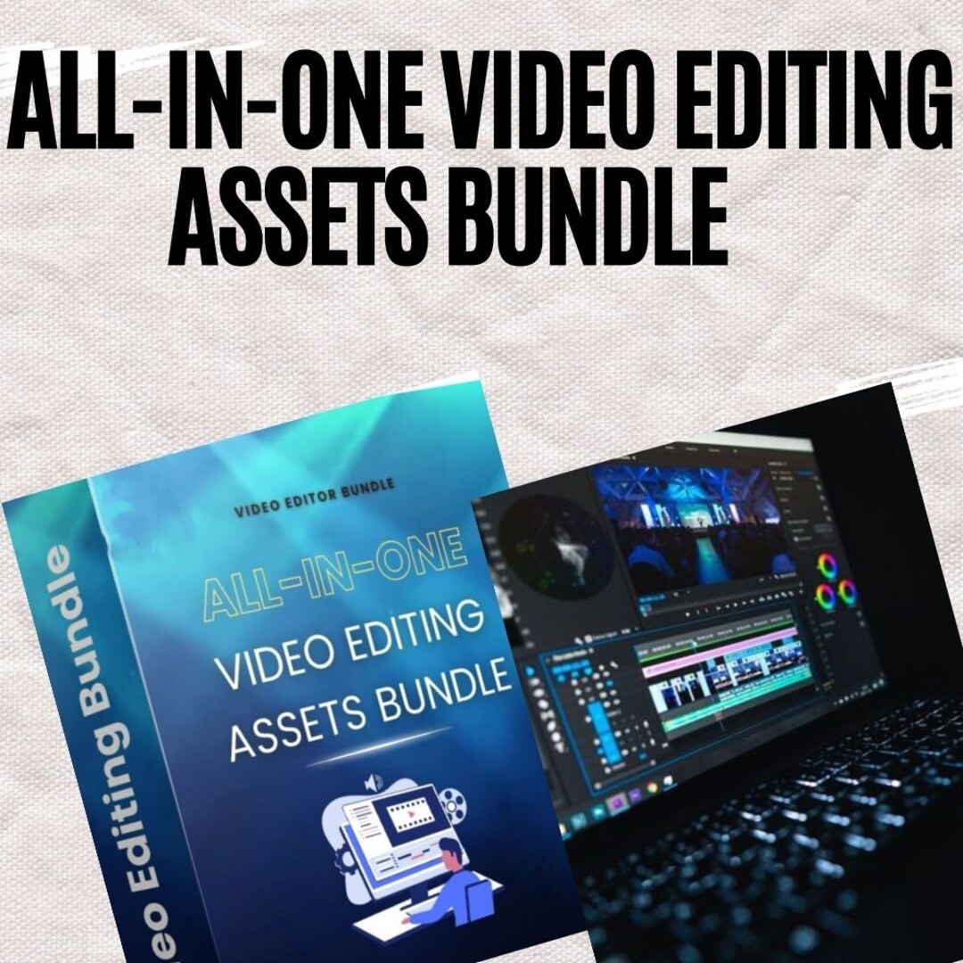 All in One Video Editing Assets Bundle 2.0 - Etsy