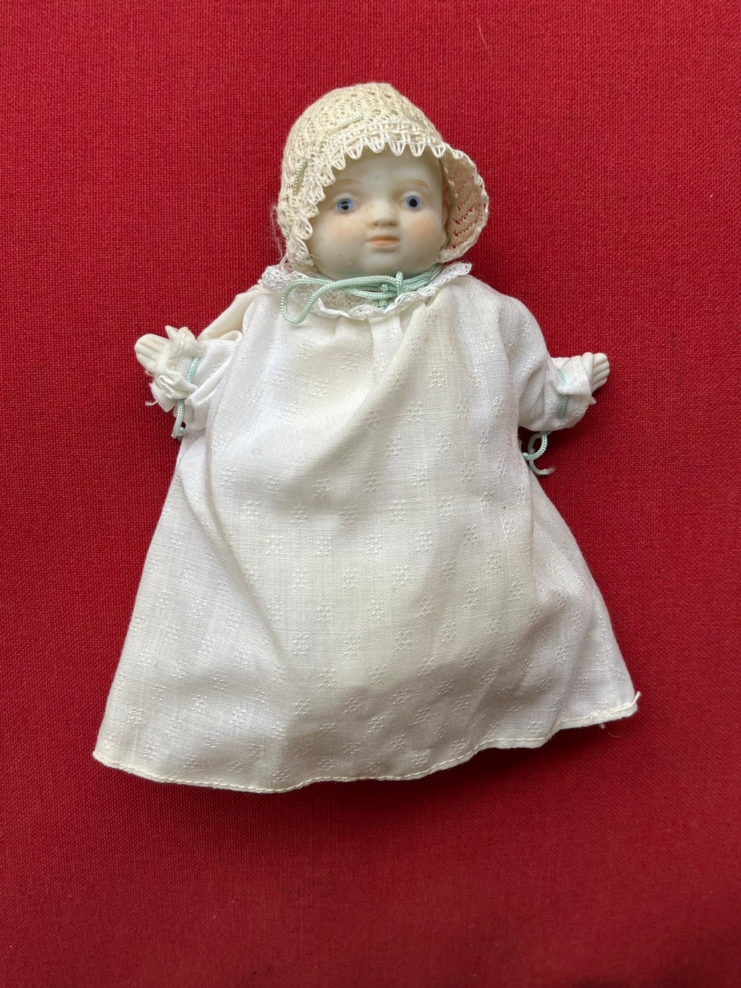 Vintage Shackman Doll, Made in Japan Infant Porcelain Bisque Doll, in ...