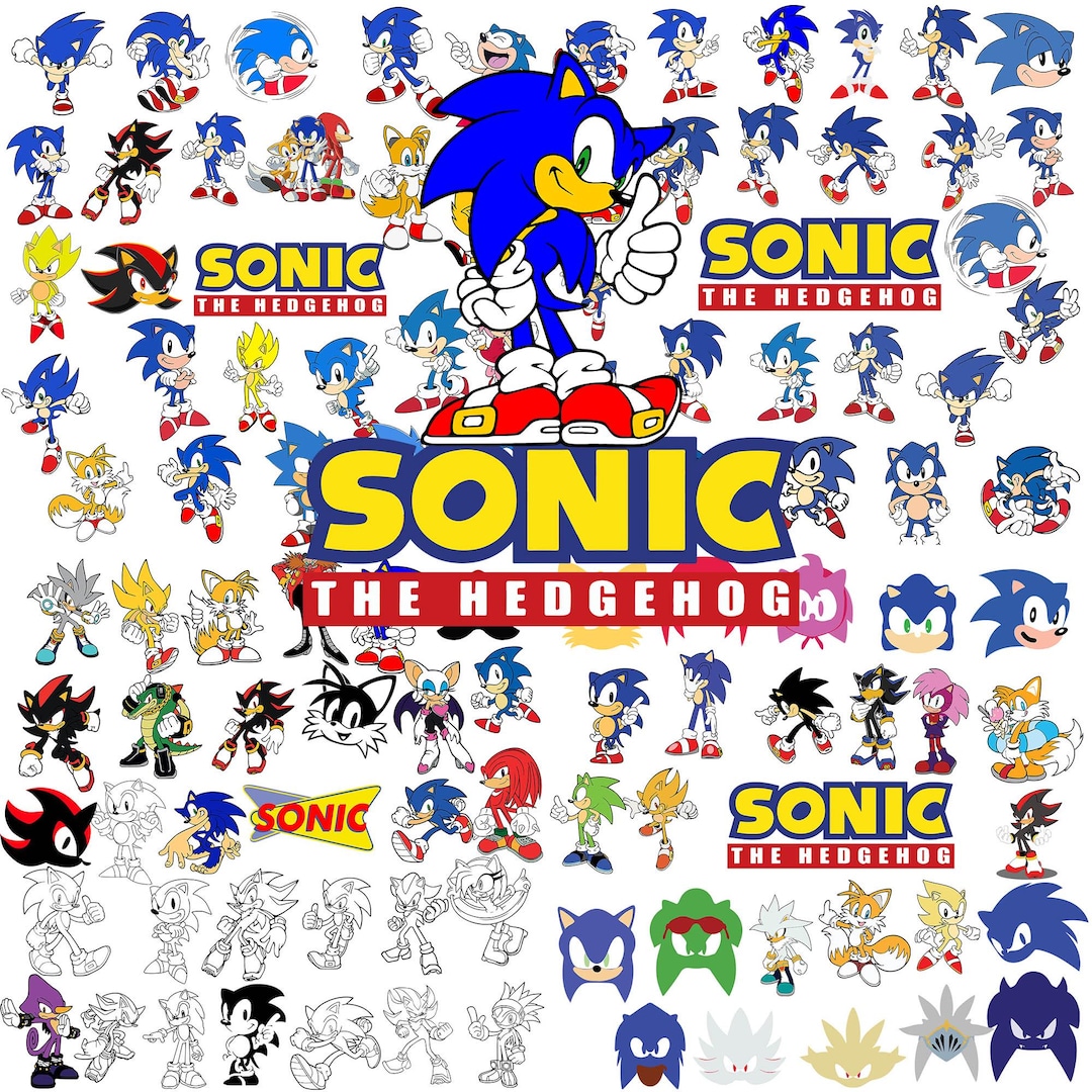 The HEDGEHOG SVG, SONIC Svg, the Hedgehog Svg Files for Cricut, Sonic ...
