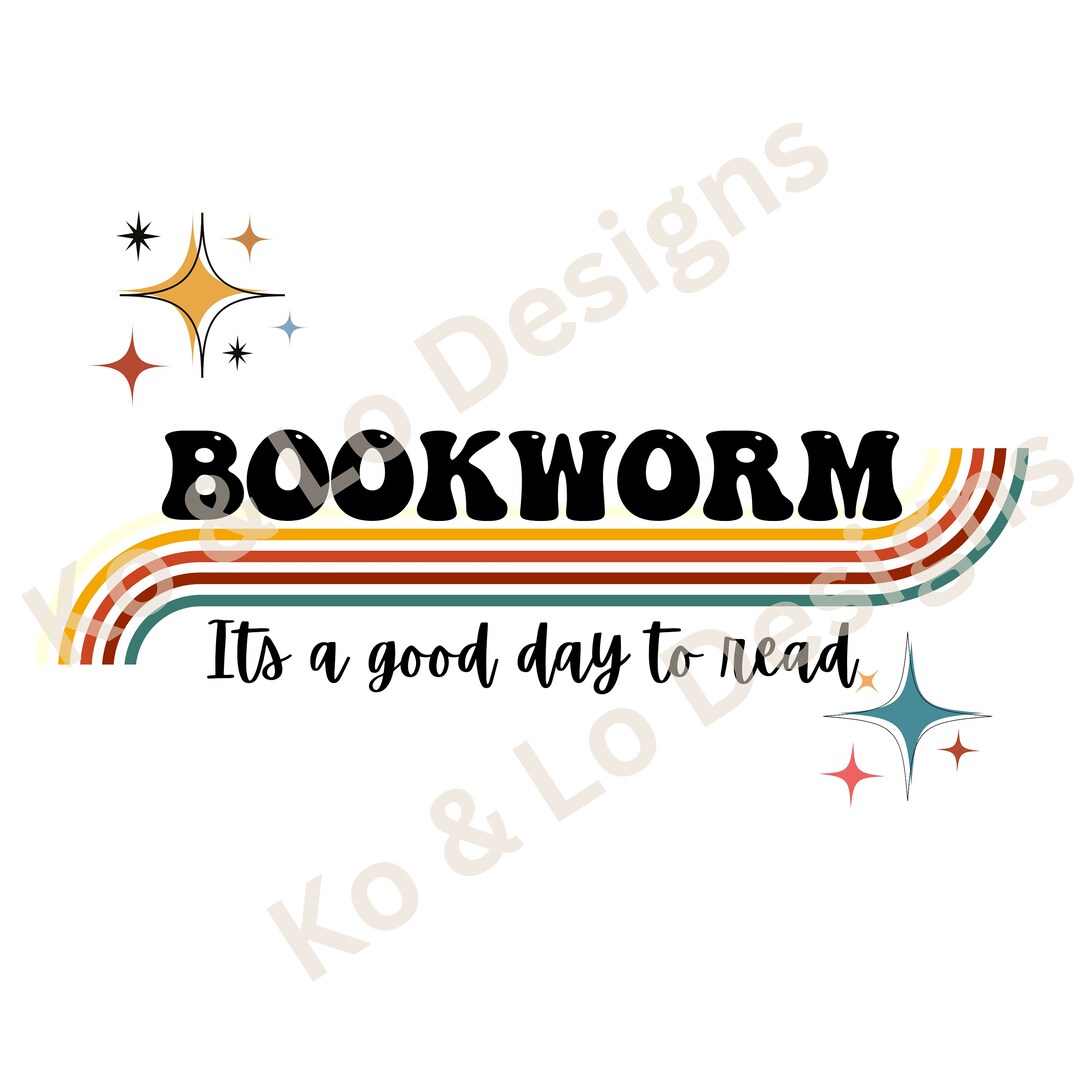 Bookworm PNG, Bookworm Digital Design, Book Lover, Reading Design, Book ...