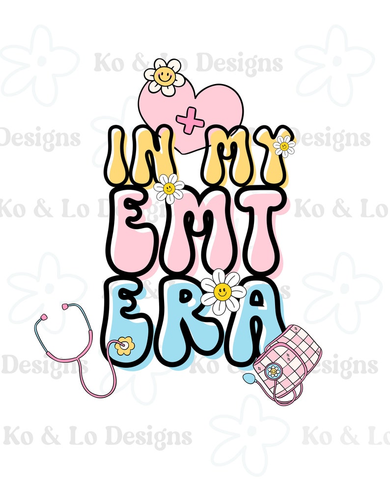 In My EMT Era Digital Design, EMT Png, Medical Staff, Emergency Staff ...